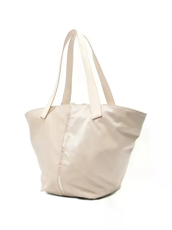 ALEXANDER SMITH Lauren Logo-detail Tote Bag - Neutrals