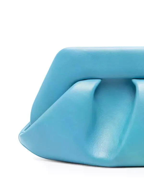 THEMOIRE Gathered Clutch - Blue