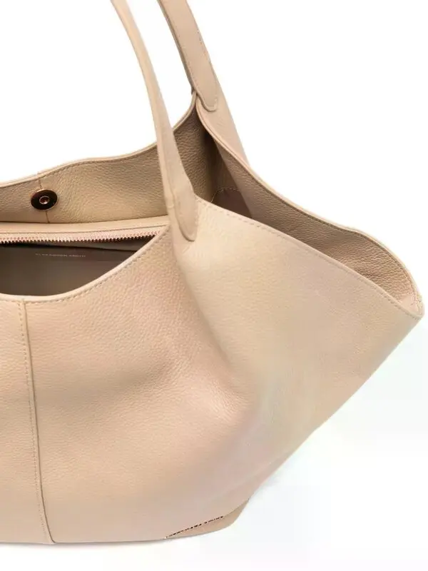 ALEXANDER SMITH Large Leather Rachel Tote Bag