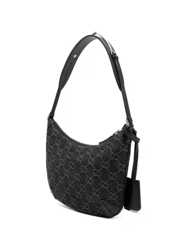 Gucci Monogram Embroidered Shoulder Bag
