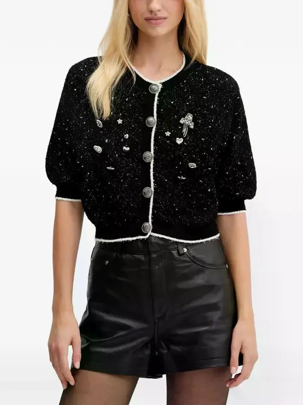 GESTUZ Stud-embellished Cardigan