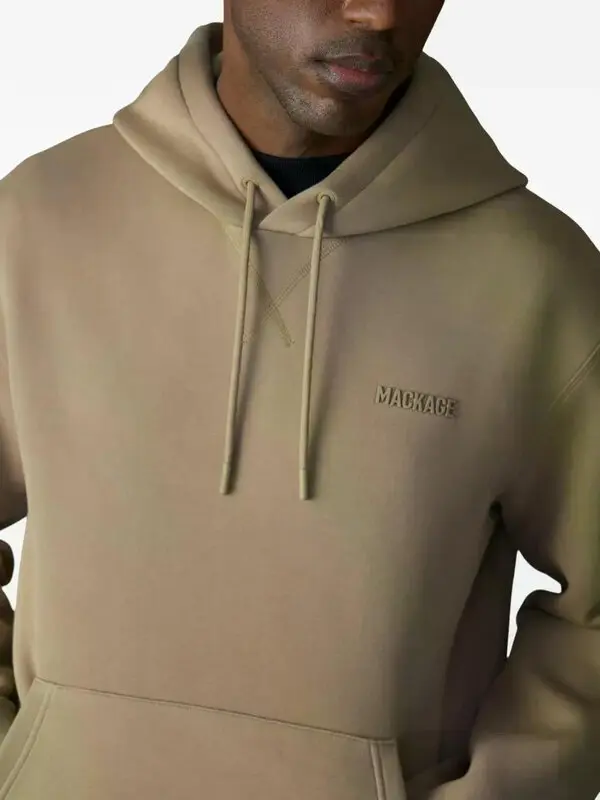 Mackage Logo-detail Hoodie - Neutrals