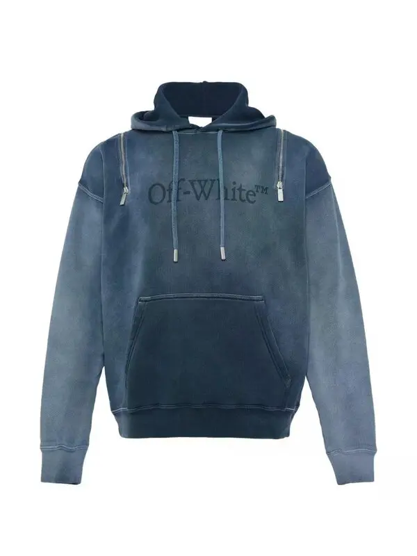Off-White Cotton Hoodie