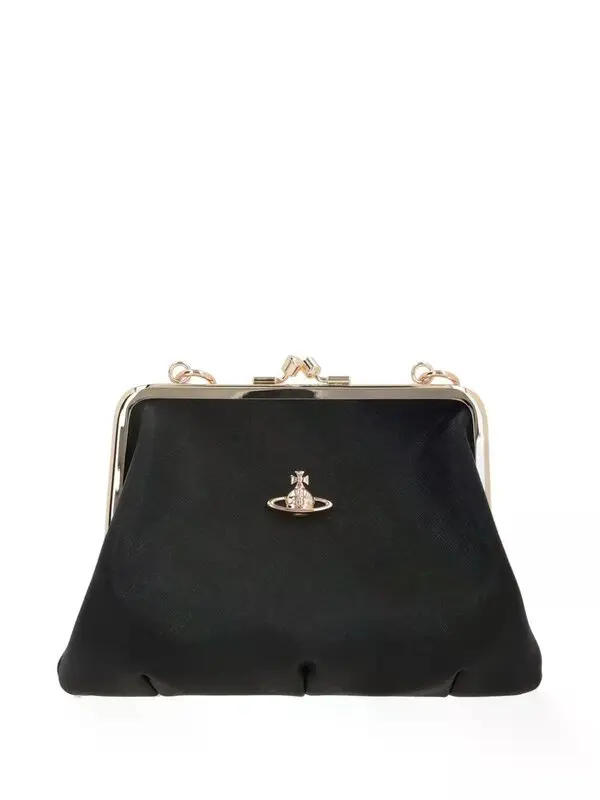 VIVIENNE WESTWOOD Granny Orb-detail Shoulder Bag - Neutrals