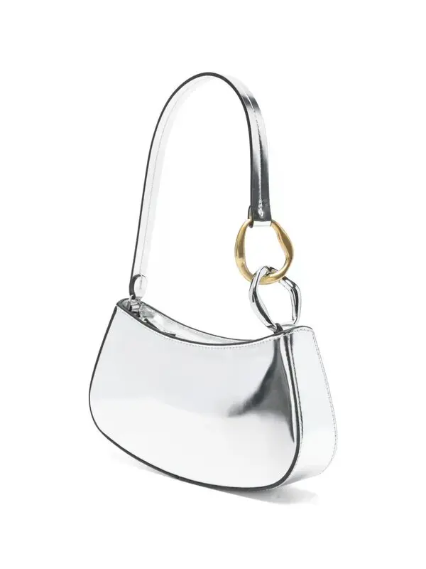 Staud Ollie Shoulder Bag - Silver
