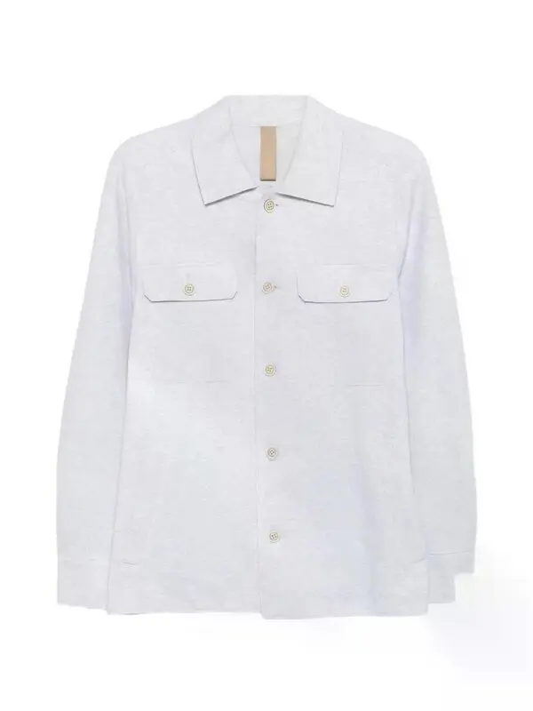 Eleventy Patch Pocket Shirt