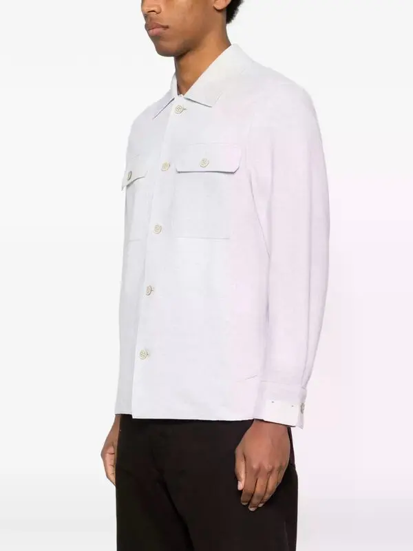 Eleventy Patch Pocket Shirt