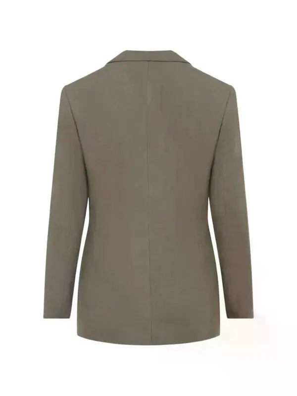 Giorgio Armani Single-button Linen Jacket