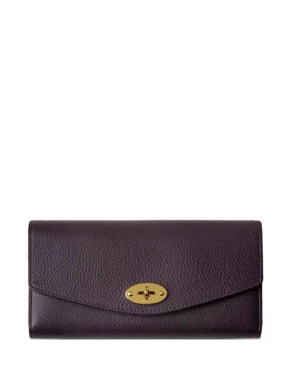 Mulberry Roxanne Turnlock Wallet - Purple