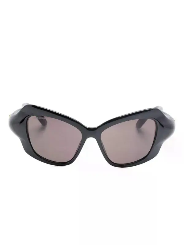 Balenciaga Palazzo Butterfly-frame Sunglasses - Black