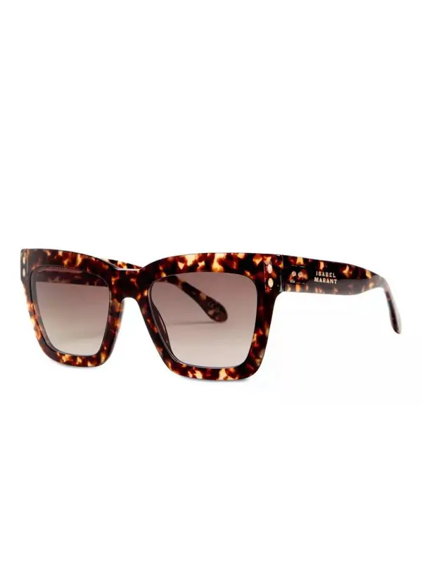 Isabel Marant Cat-eye Frame Sunglasses - Brown