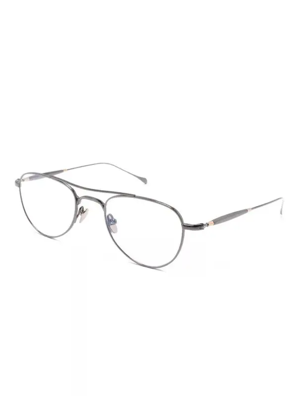 MASUNAGA Gms-129t Pilot-frame Eyeglasses