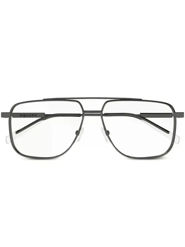 Alexander McQueen Oversized Glasses - Grey