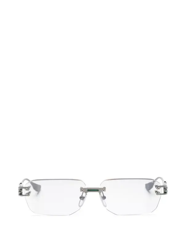 Dita Hyperlux-3000 Rimless Rectangular Glasses - Grey