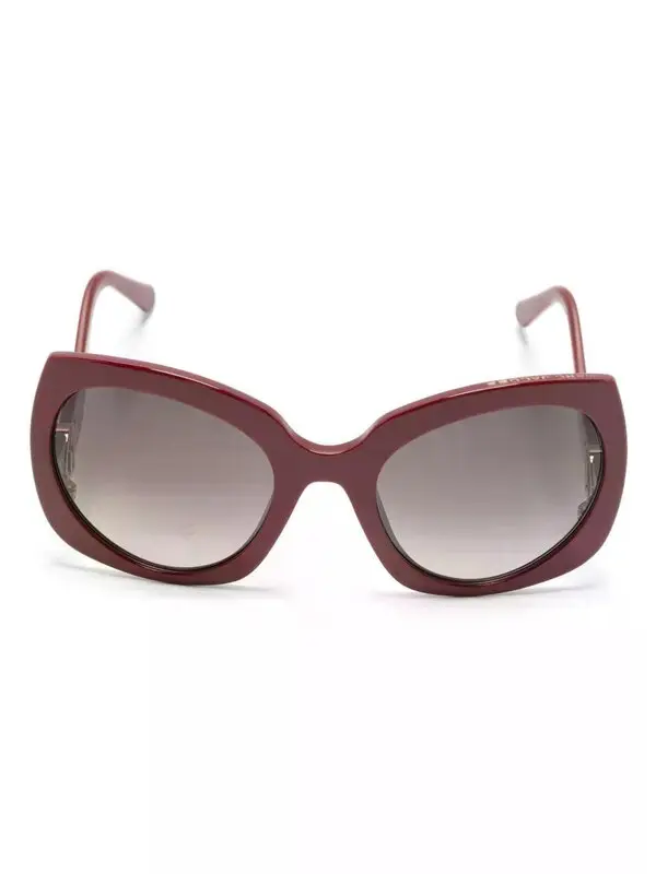 Marc Jacobs The J Marc Upside Down Sunglasses - Red