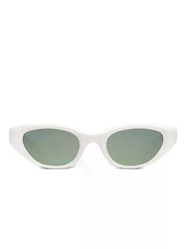 GENTLE MONSTER Verse W2 Star-detail Cat-eye Sunglasses - White