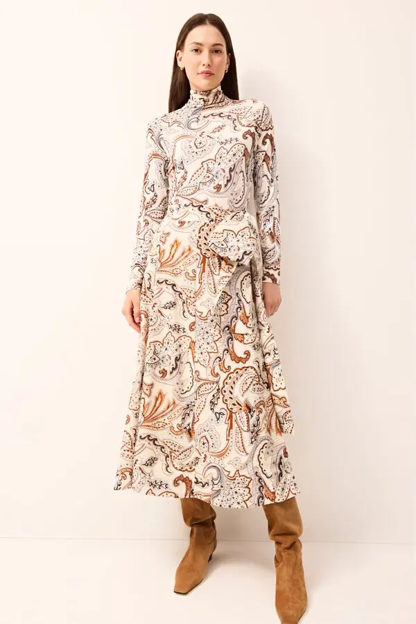 MARIE OLIVER Estine Wrap Skirt