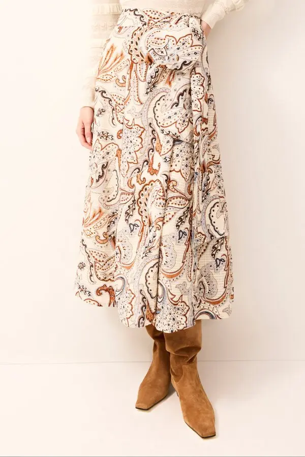 MARIE OLIVER Estine Wrap Skirt