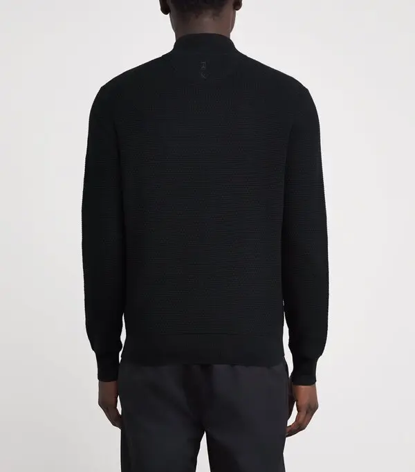 Rlx Ralph Lauren Cotton-blend Performance Sweater