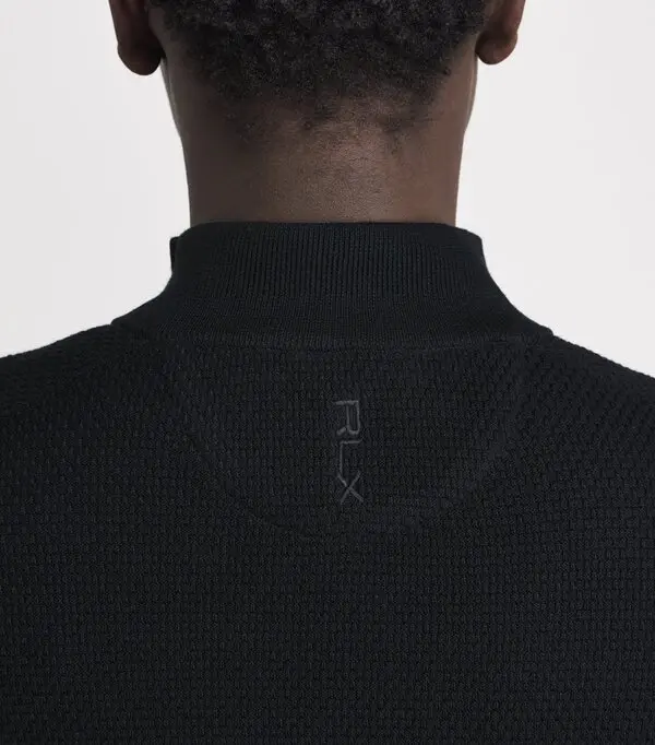 Rlx Ralph Lauren Cotton-blend Performance Sweater