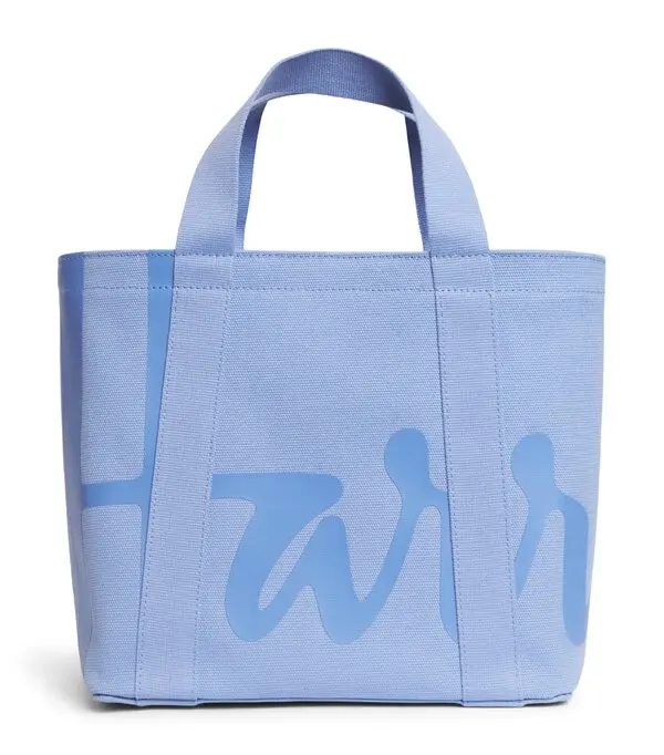 Harrods Cotton Logo Tote Bag