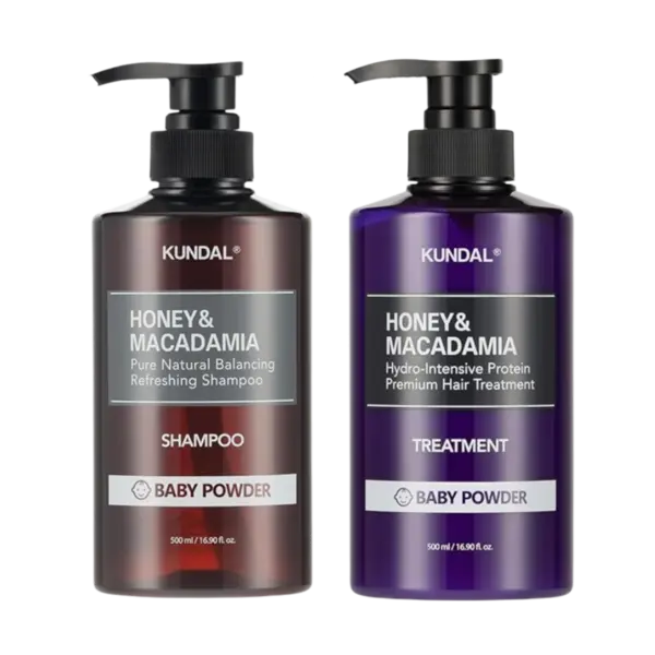 KUNDAL Honey & Macadamia Shampoo & Conditioner Set - One-color