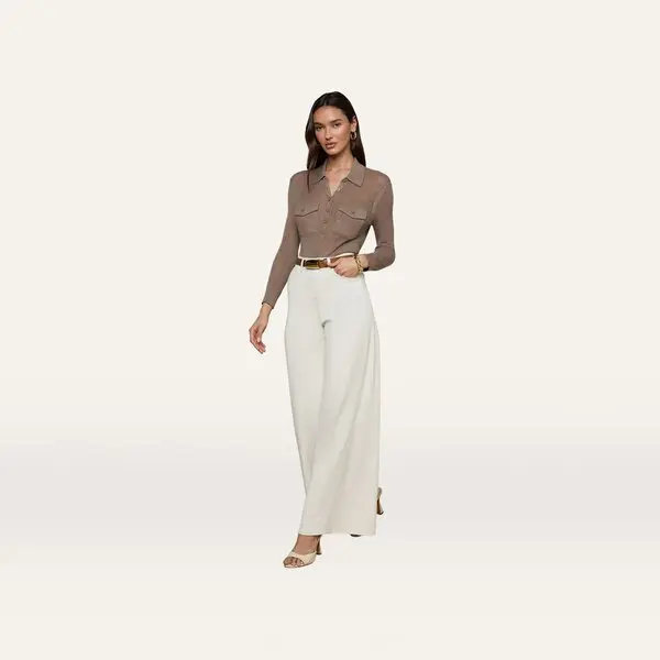 L'Agence Beau Wide-leg Jean