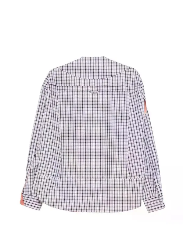 MERYLL ROGGE Check-pattern Long-sleeve Shirt