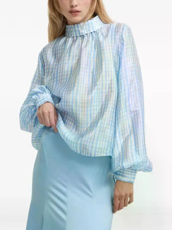 Stine Goya Check-pattern Blouse