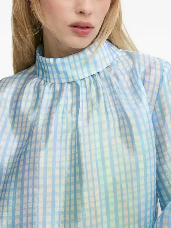 Stine Goya Check-pattern Blouse