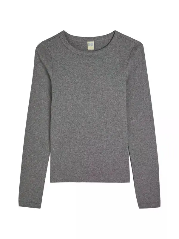 FLORE FLORE Crew Neck Long Sleeve T-shirt