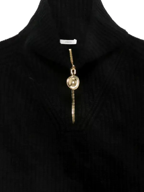 JOSEPH Raffet Half-zip Sweater
