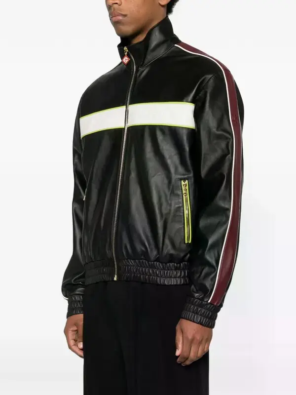 Casablanca Striped Zip Jacket