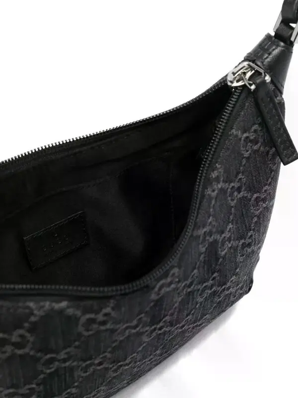 Gucci Monogram Embroidered Shoulder Bag