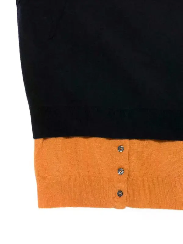 MERYLL ROGGE Layered Knitted Vest