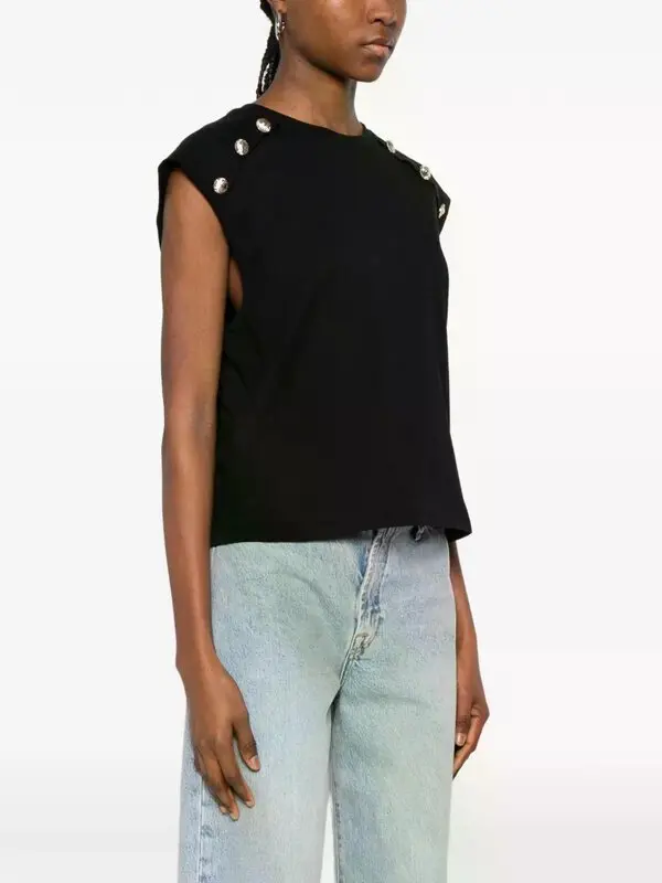 TWINSET Button-embellished Top