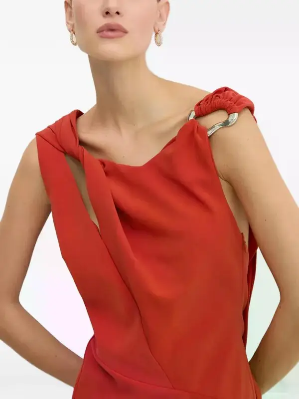 Stine Goya Maxi Dress With Ring Detail