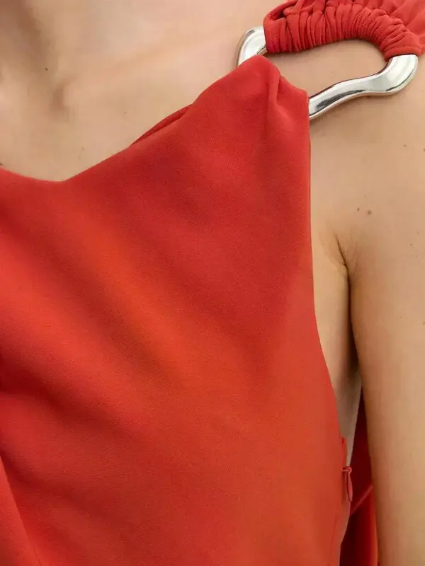 Stine Goya Maxi Dress With Ring Detail