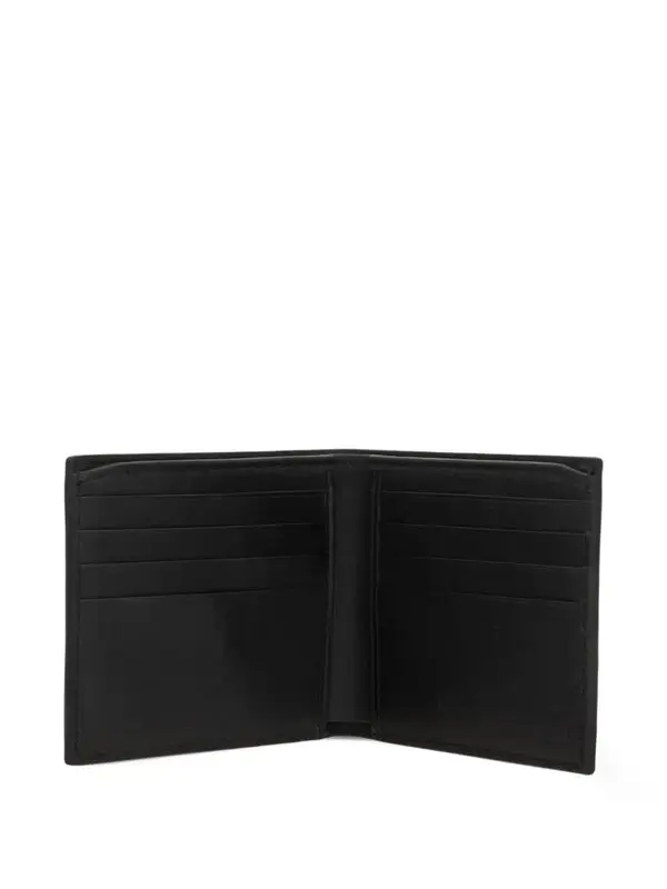 Gucci Logo-plaque Leather Wallet - Black