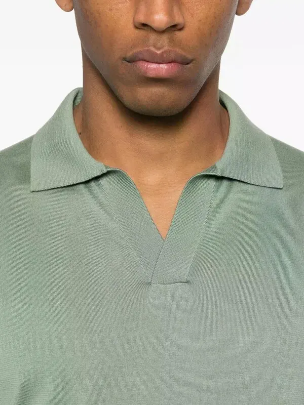 LARDINI Collared Polo Shirt
