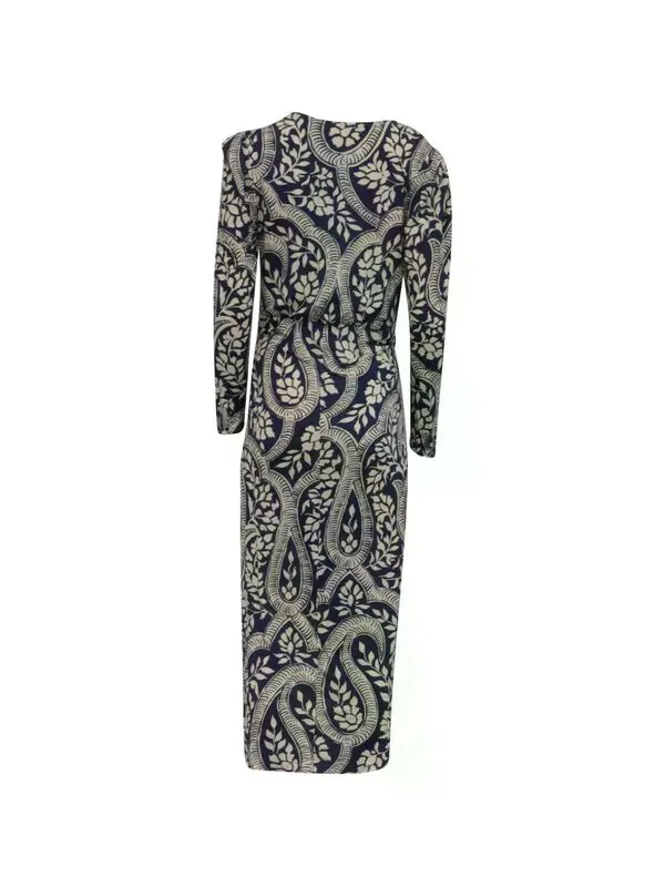 Johanna Ortiz Paisley-pattern Midi Dress