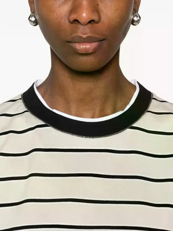 Brunello Cucinelli Striped T-shirt