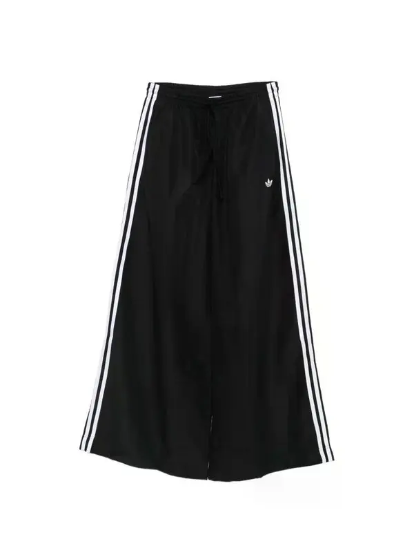 Adidas Three-stripe Track Pants - Black