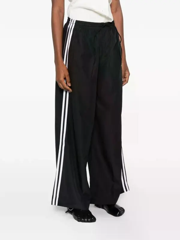 Adidas Three-stripe Track Pants - Black