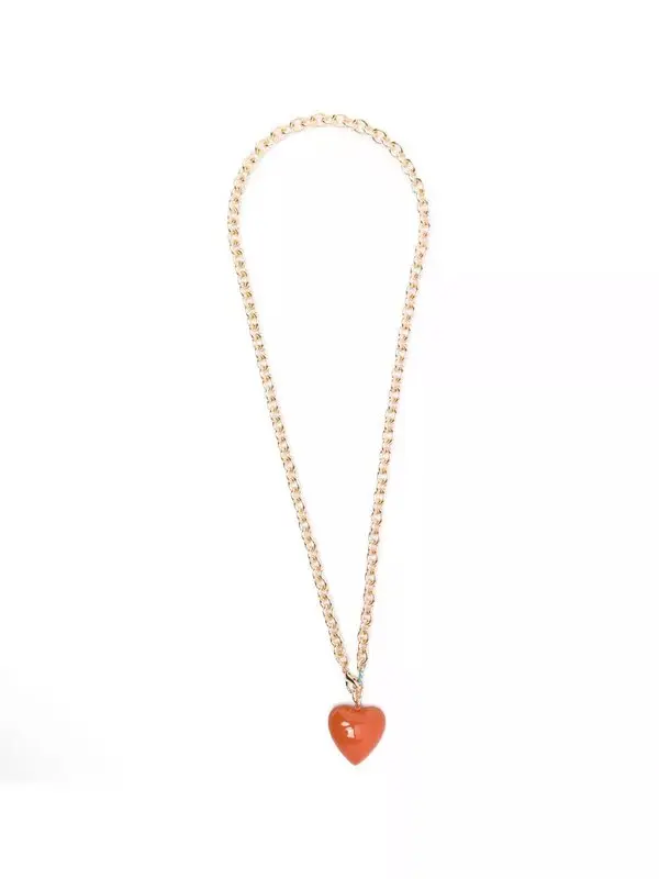 ROXANNE ASSOULIN Heart Pendant Necklace - Gold
