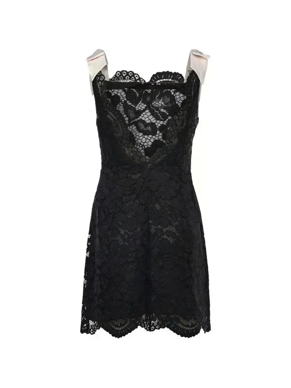 blue dress for baby girl Vintage Victor Costa Positive/Negative Splatter Dot Love Lemons Dress Set –  Recess main image 0