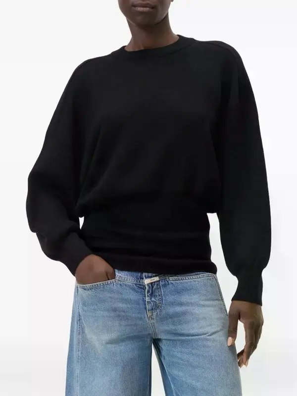Closed Long-sleeve Crew-neck Sweater
