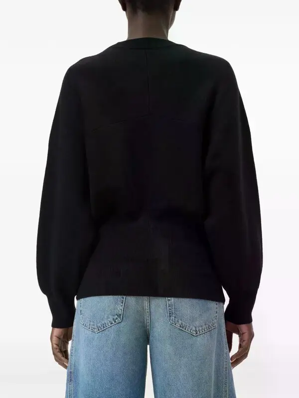 Closed Long-sleeve Crew-neck Sweater