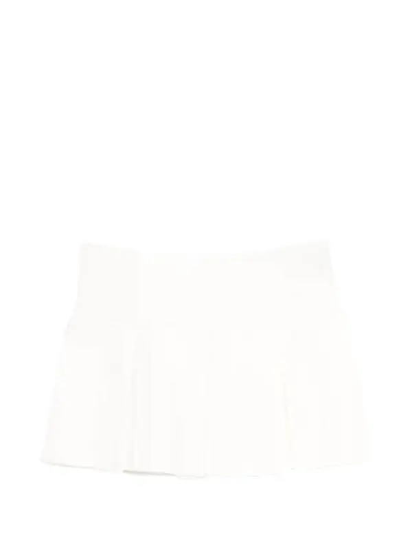 P.a.r.o.s.h Pleated Mini Skirt - Neutrals