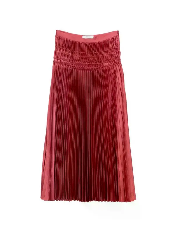 JOSEPH Hayes Pleated Skirt - Pink
